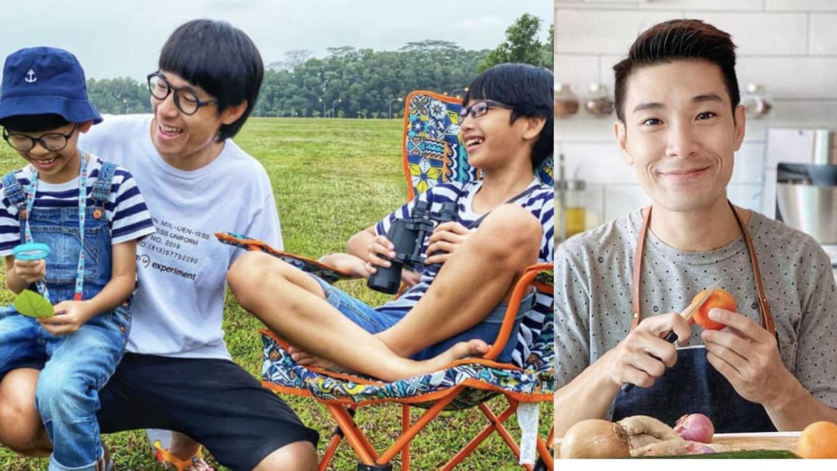 Ben Yeo’s Sons And Their Twinning Outfits Are The Highlights Of His ...