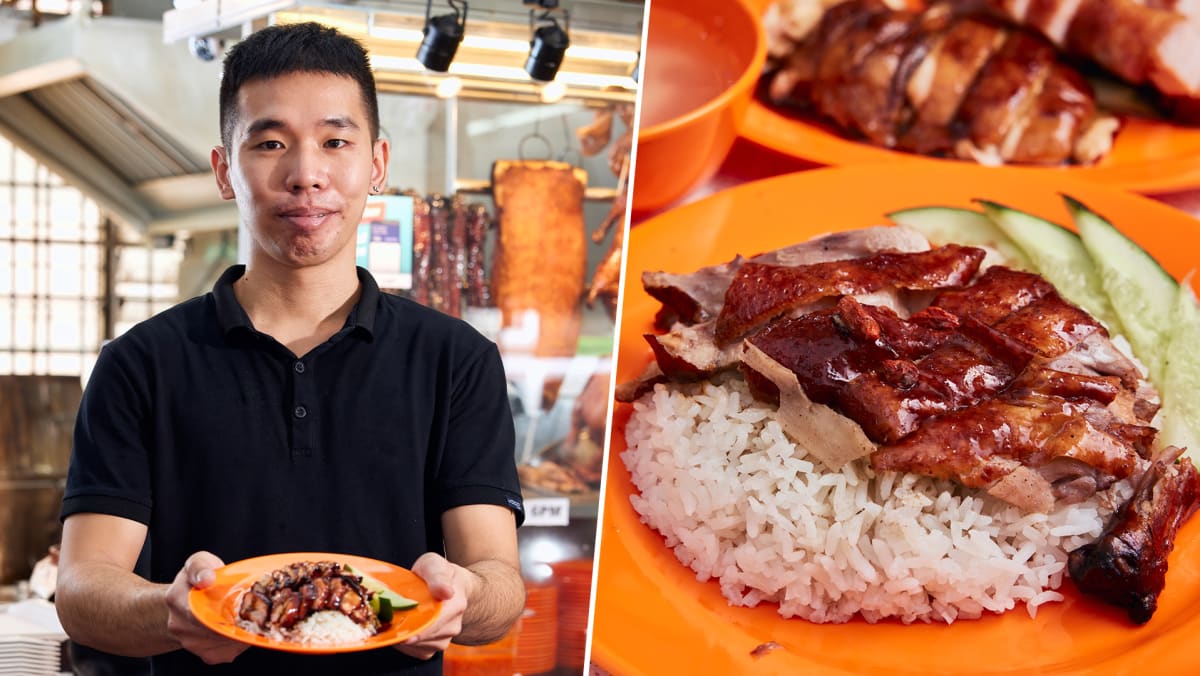 Hawker, 30, Turned Down “Sentosa Hotel Chef Job” To Open Charcoal-Roasted Char Siew & Duck Stall ...