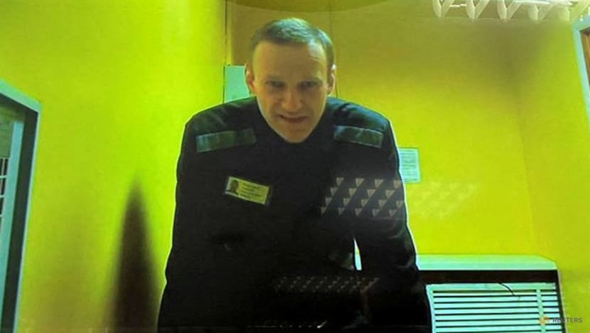 Mock jail cell of Kremlin critic Alexei Navalny unveiled before NATO ...