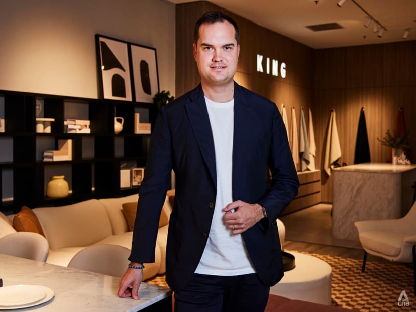 Interview with King Living furniture CEO David Woollcott - CNA Luxury