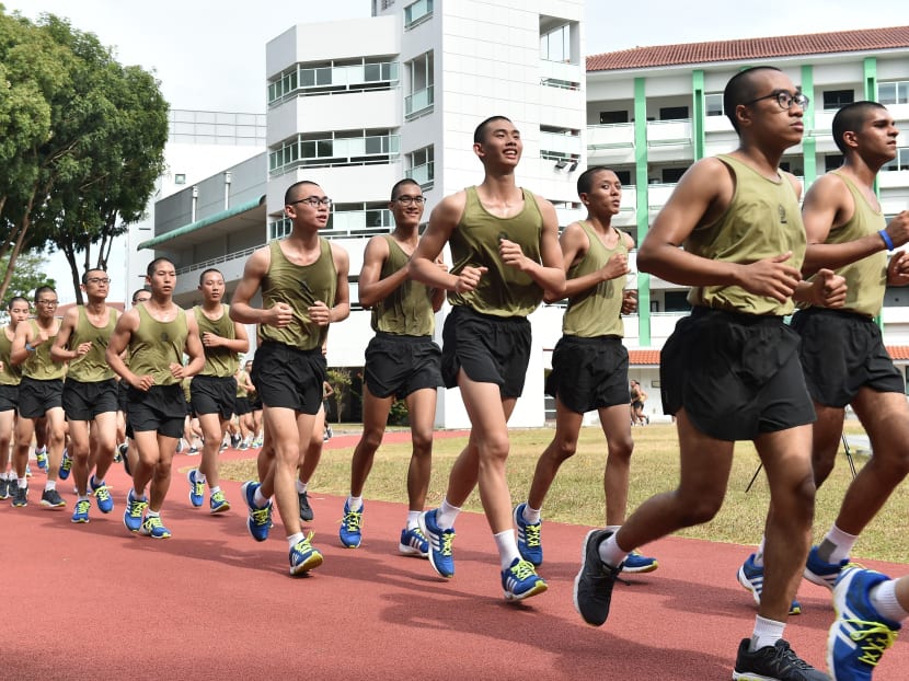 Tekong-bound: All recruits from army combat units get basic training at ...