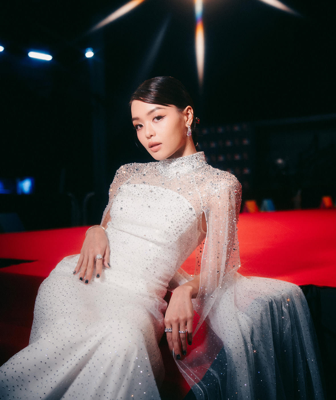 Hazelle Teo Wore A Sparkly See-Through $10K Top To SA2024 & Was Asked ...