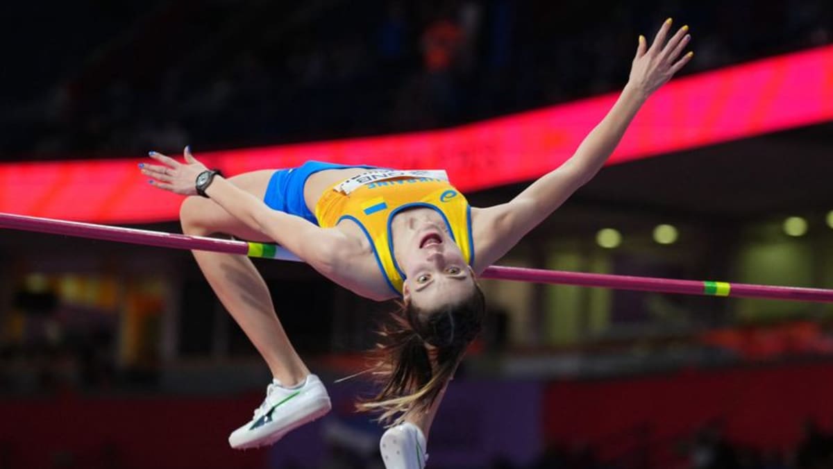 Ukraine's Mahuchikh wins high jump gold at indoor championships - CNA