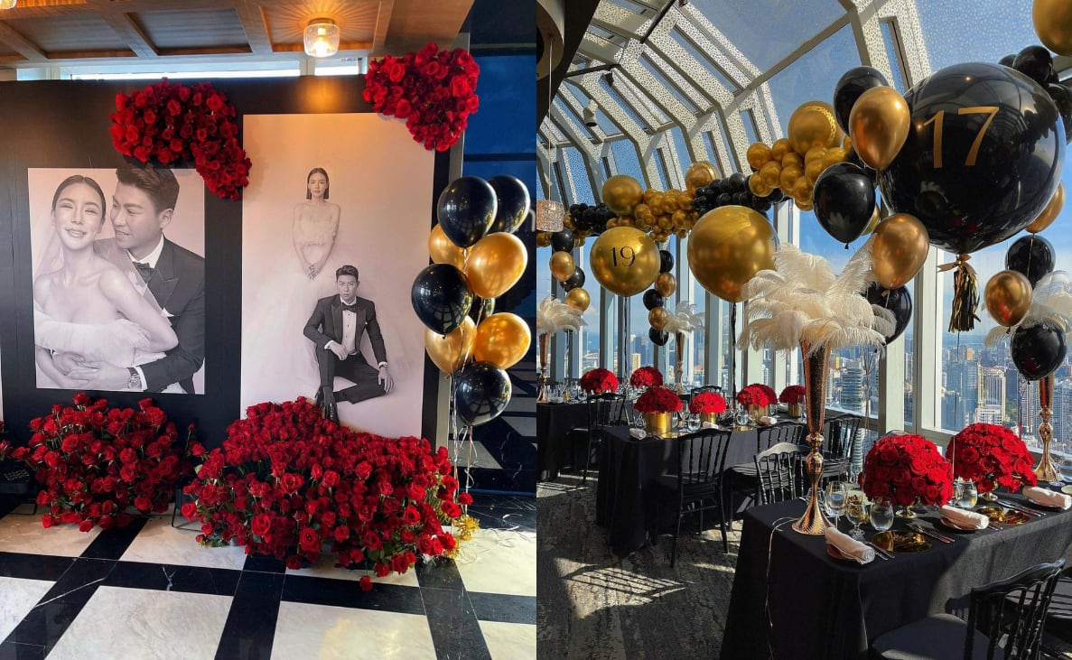 Kim Lim’s Stunning Pre-Wedding Dinner Had 15,000 Balloons & A Whole Lot ...