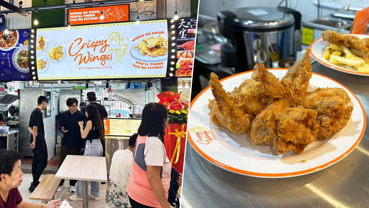 Chai Chee Western Food Stall Sells Crispy Fried Chicken Wings At Just ...