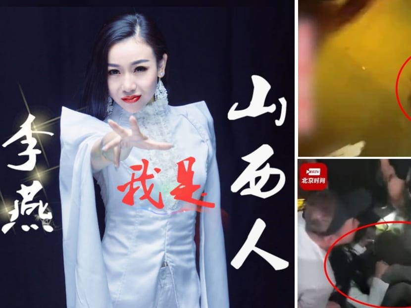Chinese singer dragged off stage mid-performance by man, who was seen ...