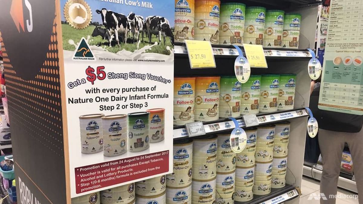 Sheng Siong launches Australian formula milk range for under S$30 a tin ...