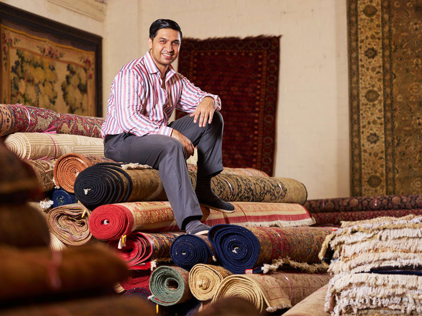 Lotto Carpets Gallery's sixth generation boss, Imran Abid Mir - CNA Luxury