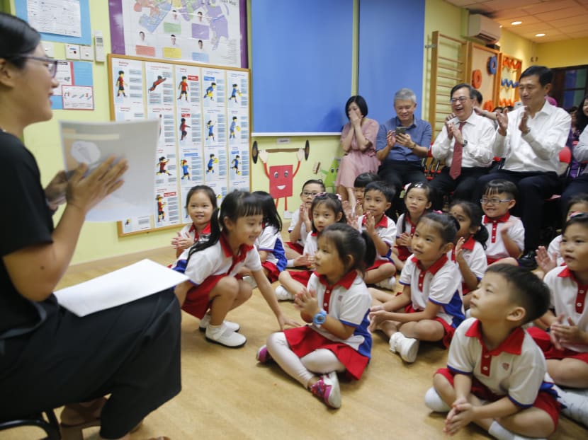 Localised Chinese curriculum for preschoolers launched - TODAY