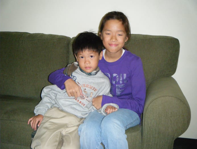 'Everyone is equal in the pool': Visually impaired siblings overcome ...