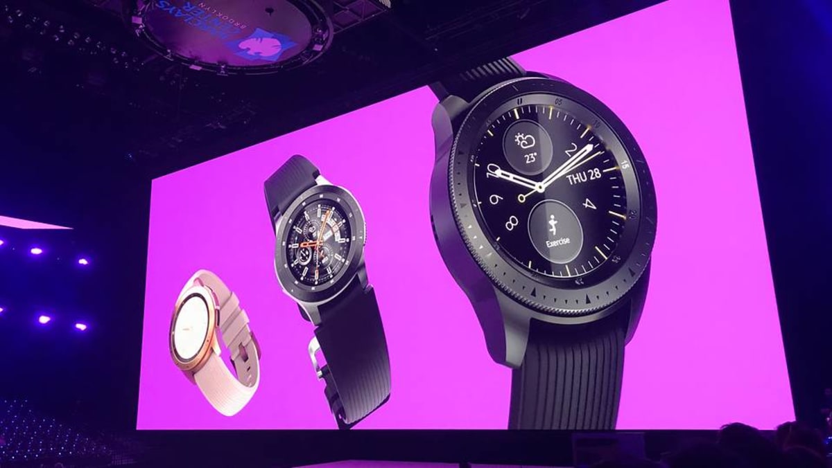 Samsung launches new smart speaker and watch, partners with Spotify - CNA