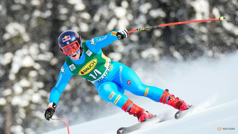 Alpine skiing-Goggia wins super-G to complete Lake Louise World Cup hat ...
