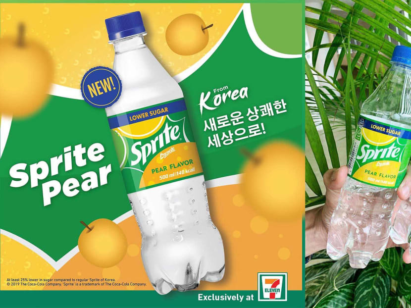 Pear-Flavoured Sprite From Korea Now Available At 7-Eleven S'pore - TODAY