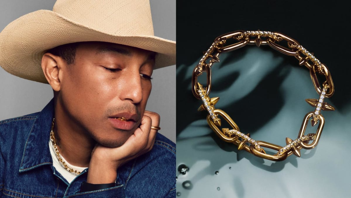 Pharrell Williams partners with Tiffany & Co launch new jewellery ...