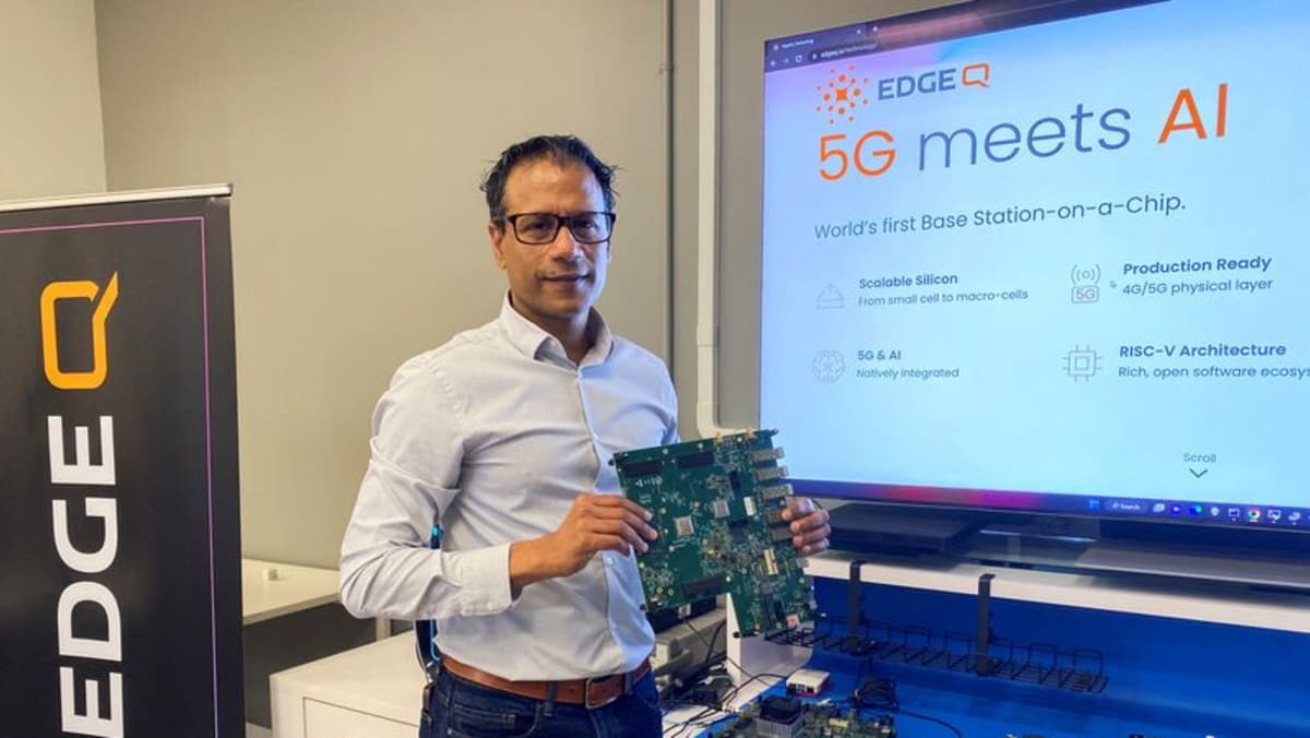 Silicon Valley 5G chip startup EdgeQ raises $75 million to boost production - CNA