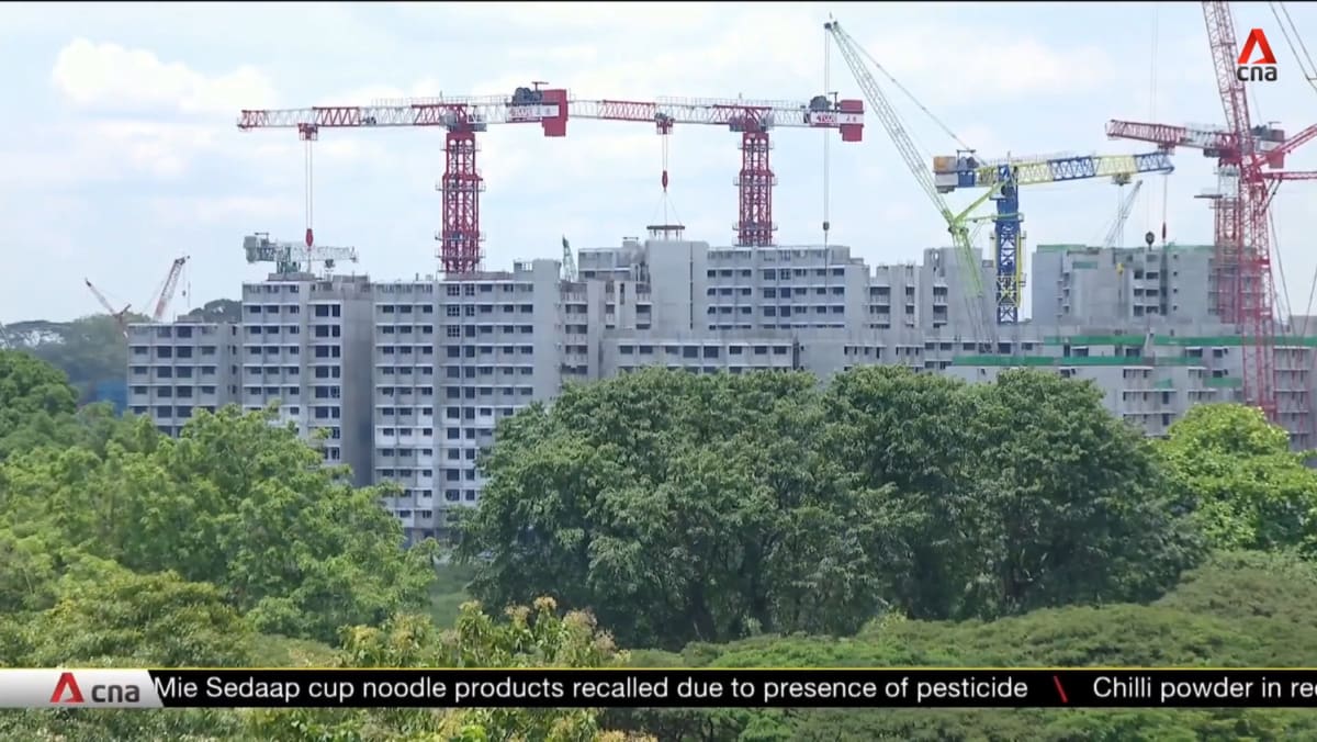 HDB to pilot 'beamless' flat designs in new Tengah BTO project | Video ...