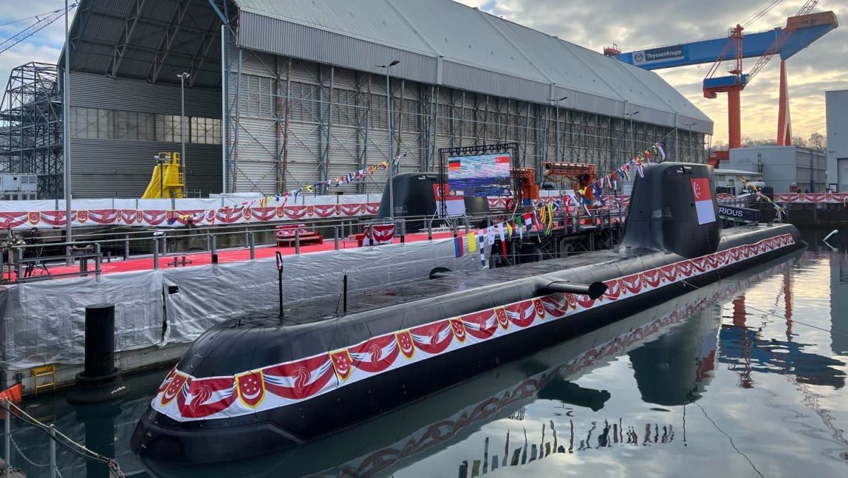Singapore Navy launches 2 new submarines designed specially for ...