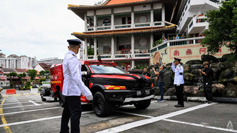 Ceremonial funeral held for fallen SCDF firefighter remembered for ...