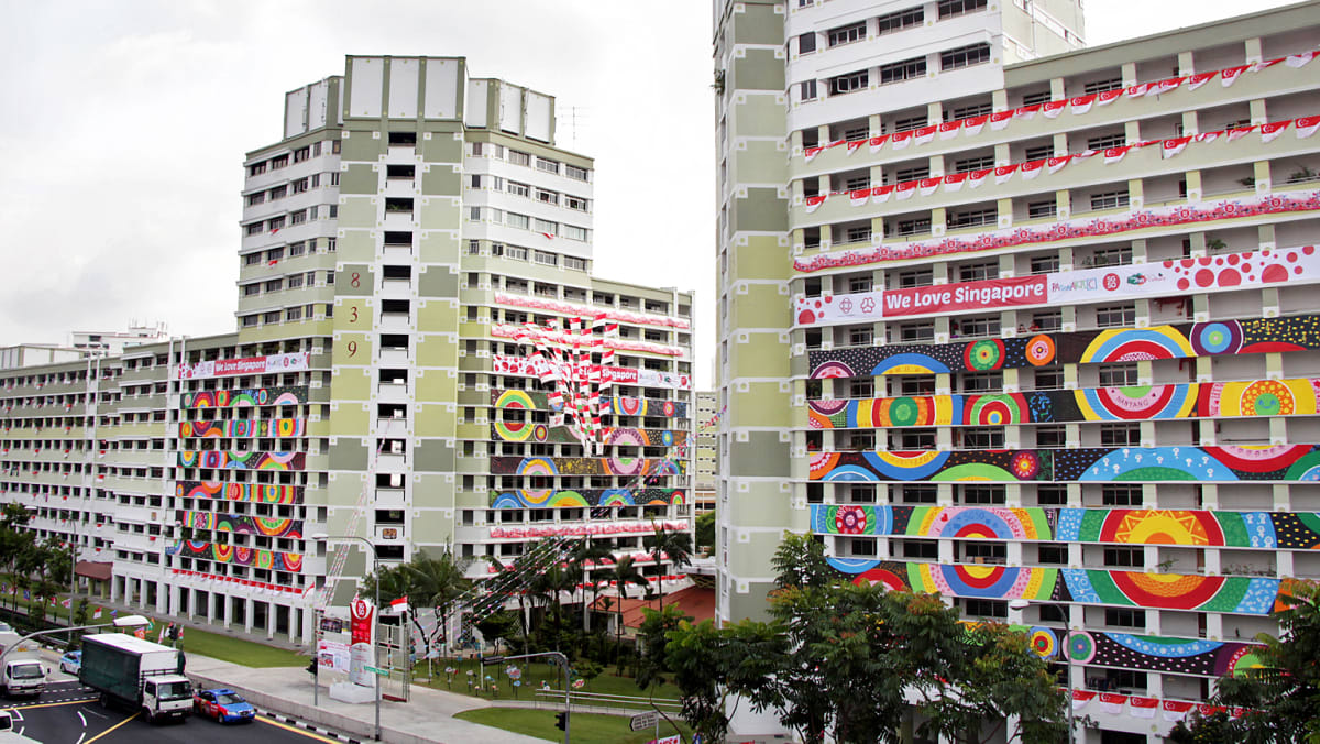 Residents bring 105 HDB blocks to life with art - TODAY