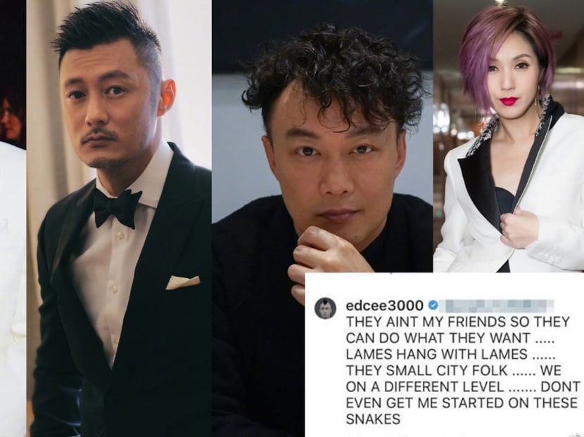 Edison Chen Throws Massive Shade At Shawn Yue, Eason Chan & Miriam ...