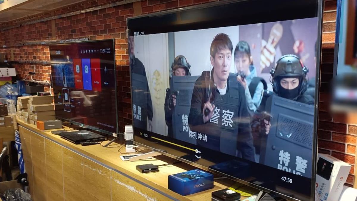 17 arrested in Sim Lim Square raid for alleged sale of illegal ...