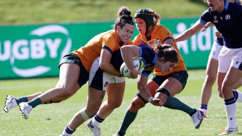 Australia snatch 14-12 win over Scotland in dramatic finish - CNA