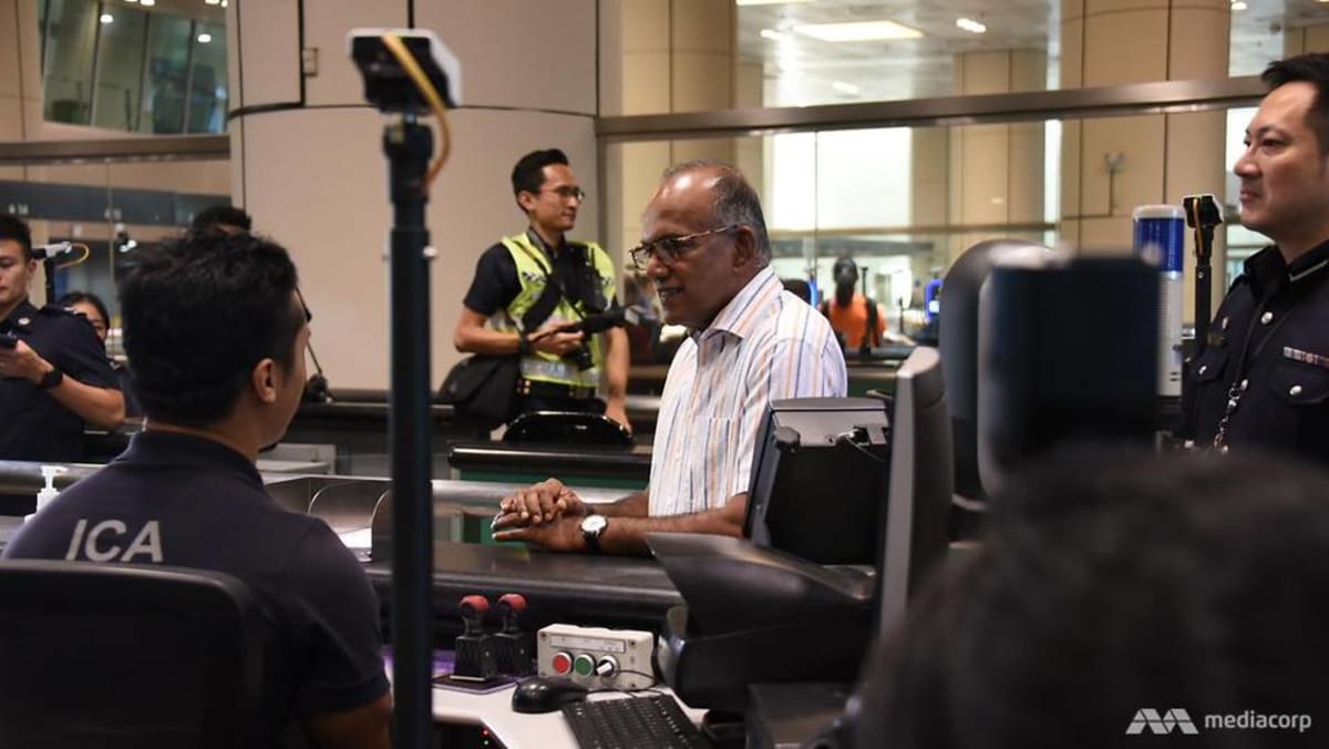 Systems running smoothly at Singapore's checkpoints during temperature ...