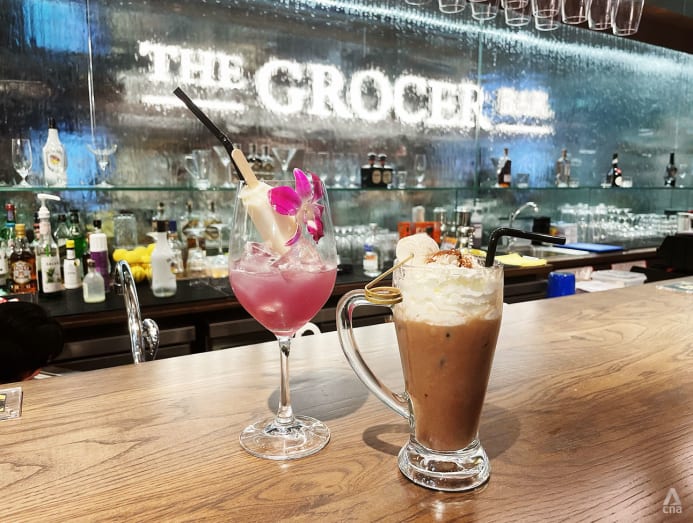 New FairPrice Finest at Clarke Quay has a bar, private dining space and ...