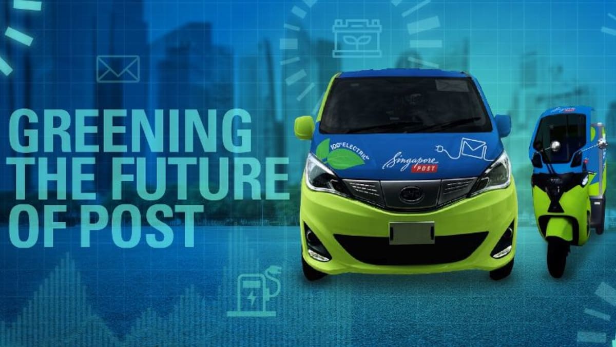 SingPost rancang ganti lebih 800 kenderaan kepada kuasa elektrik jelang ...