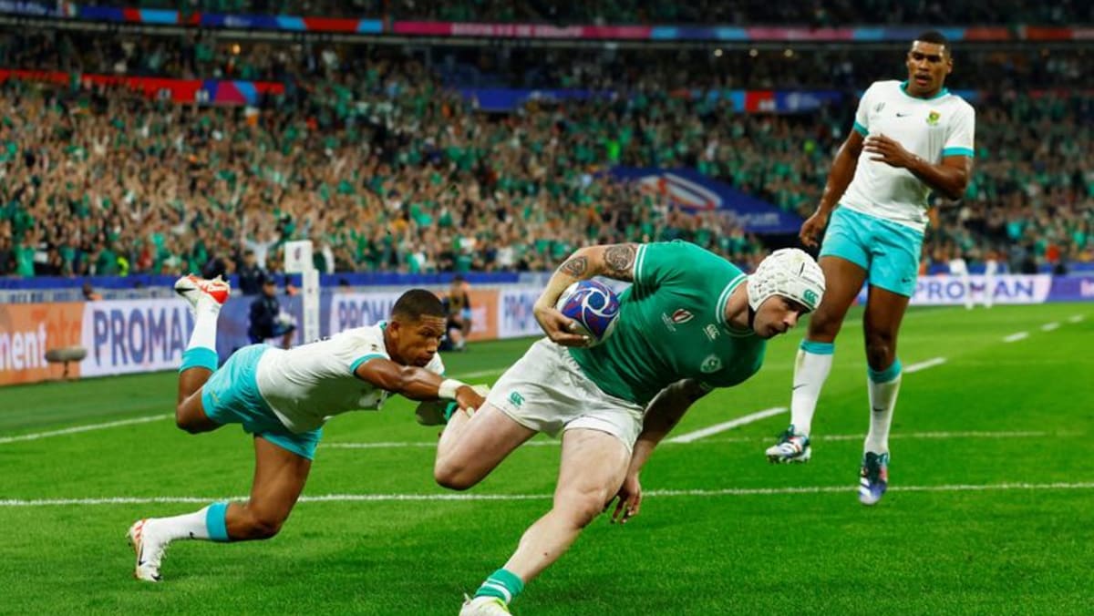 Ireland's quarter-final curse hovers over Springbok win - CNA