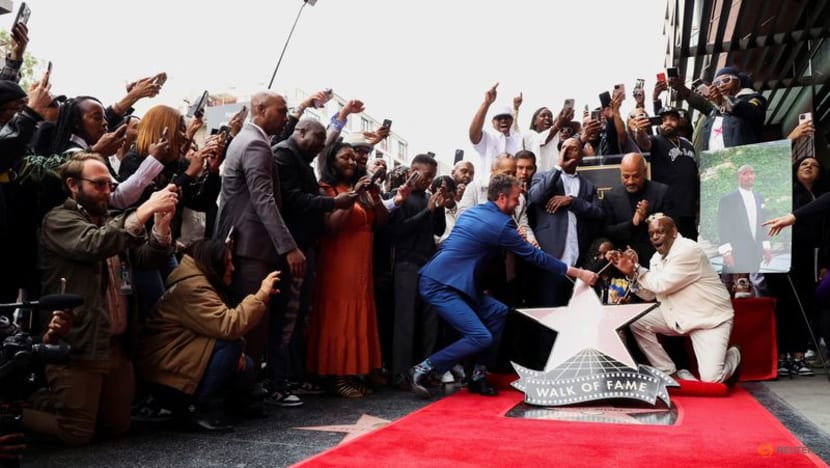 Tupac Shakur honored with posthumous star on Hollywood Walk of Fame - CNA