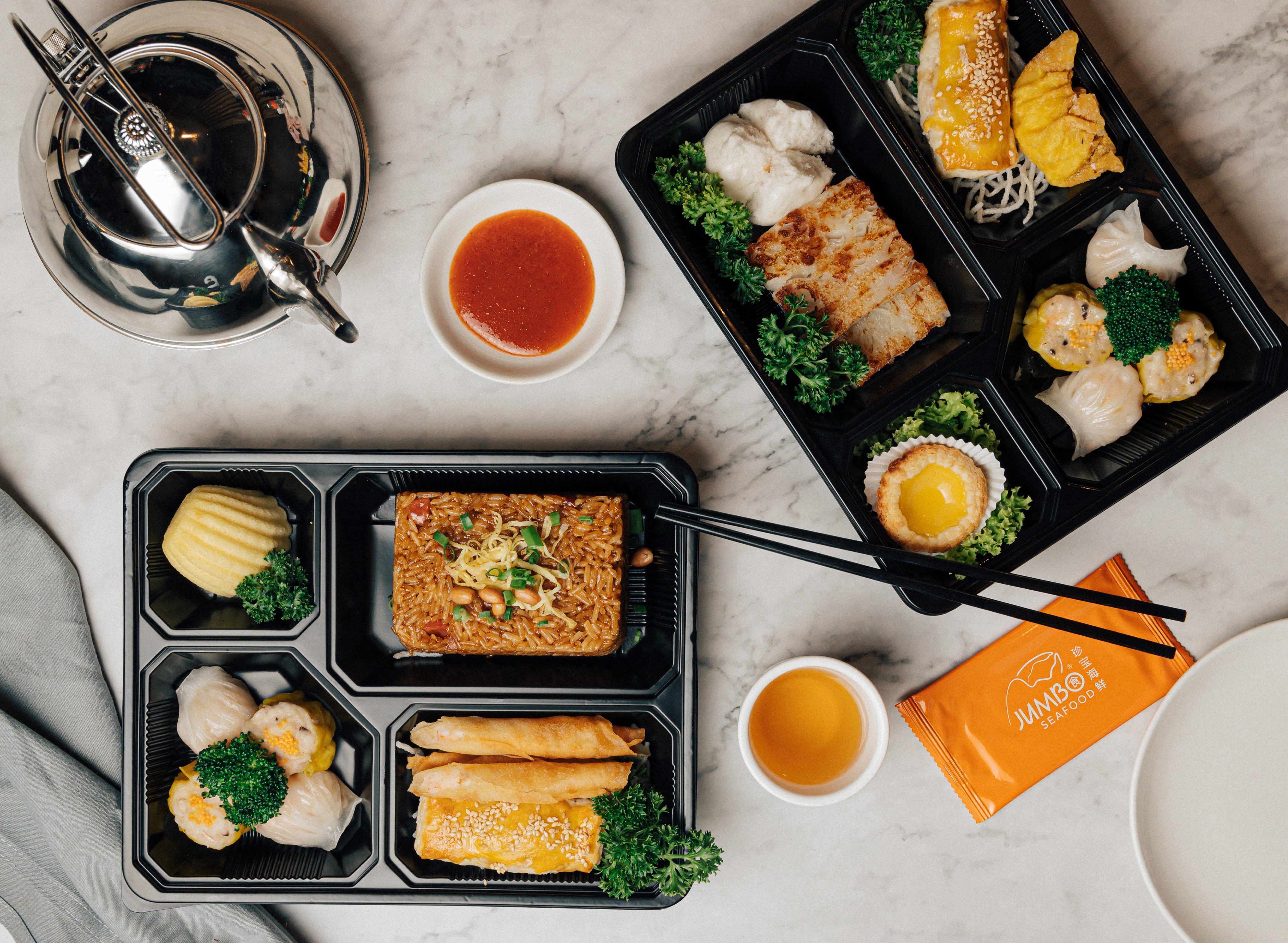 Jumbo Seafood Offers Chilli Crab Dim Sum Bento Boxes From $14.90 - 8days