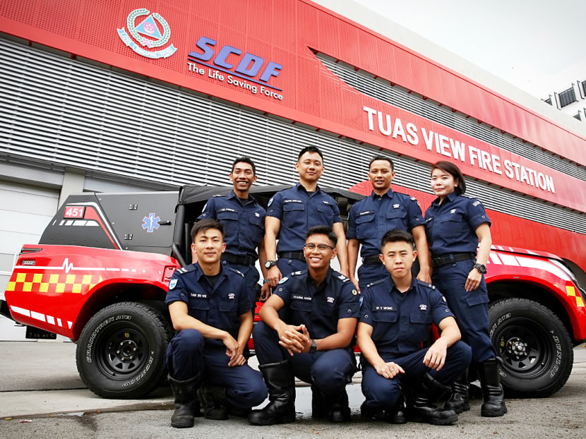 I felt nothing but adrenaline: SCDF firefighter on Tuas blaze - TODAY