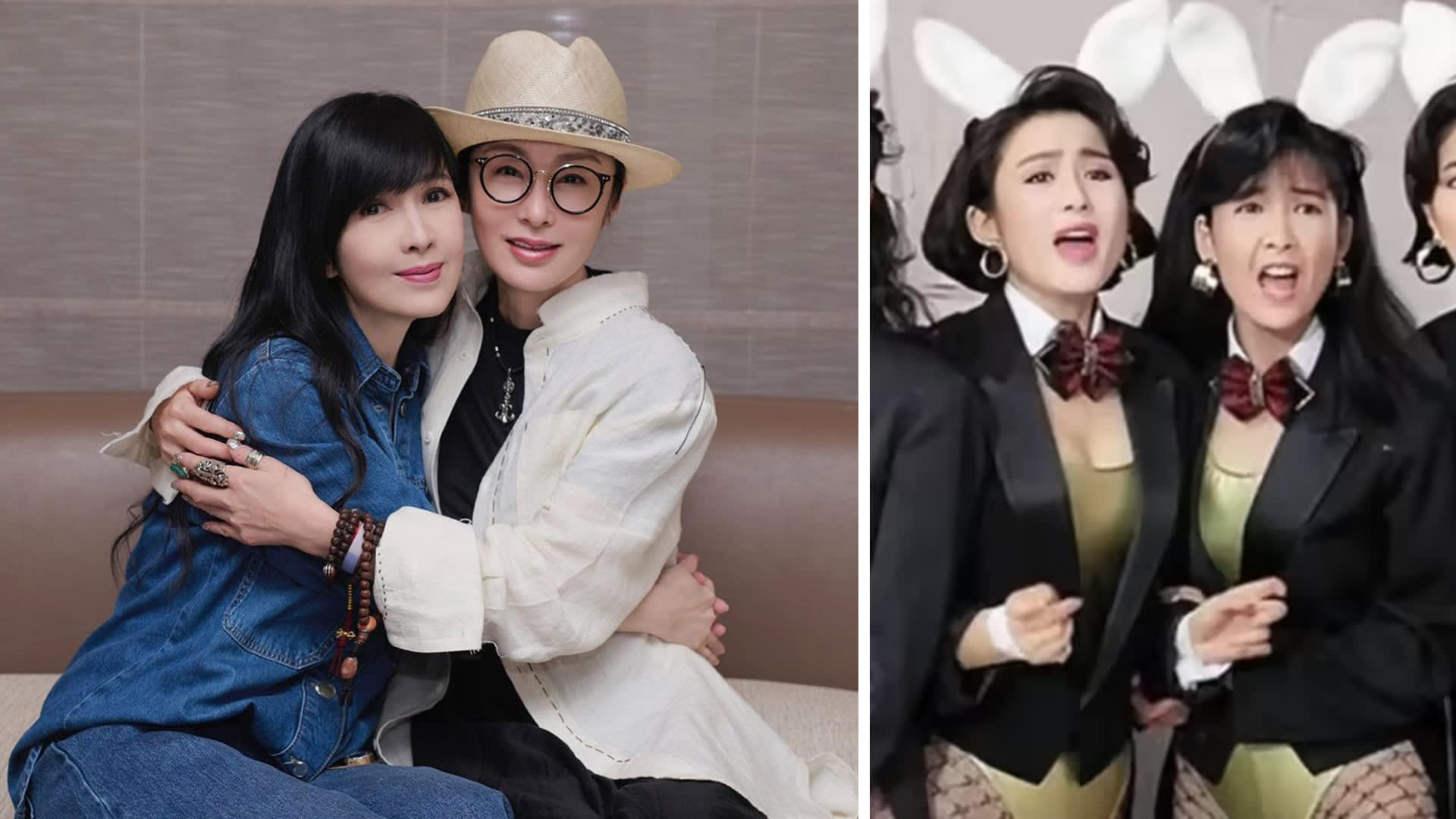 HK '90s Screen Goddesses Vivian Chow & Sharla Cheung Reunite After 30 ...