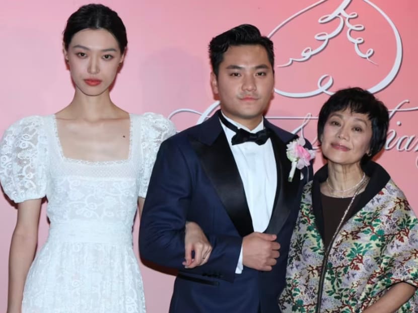 Son of Sylvia Chang marries Chinese supermodel in star-studded hotel ...