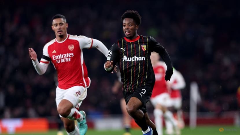 Arsenal crush Lens 6-0 to reach Champions League last 16 - CNA