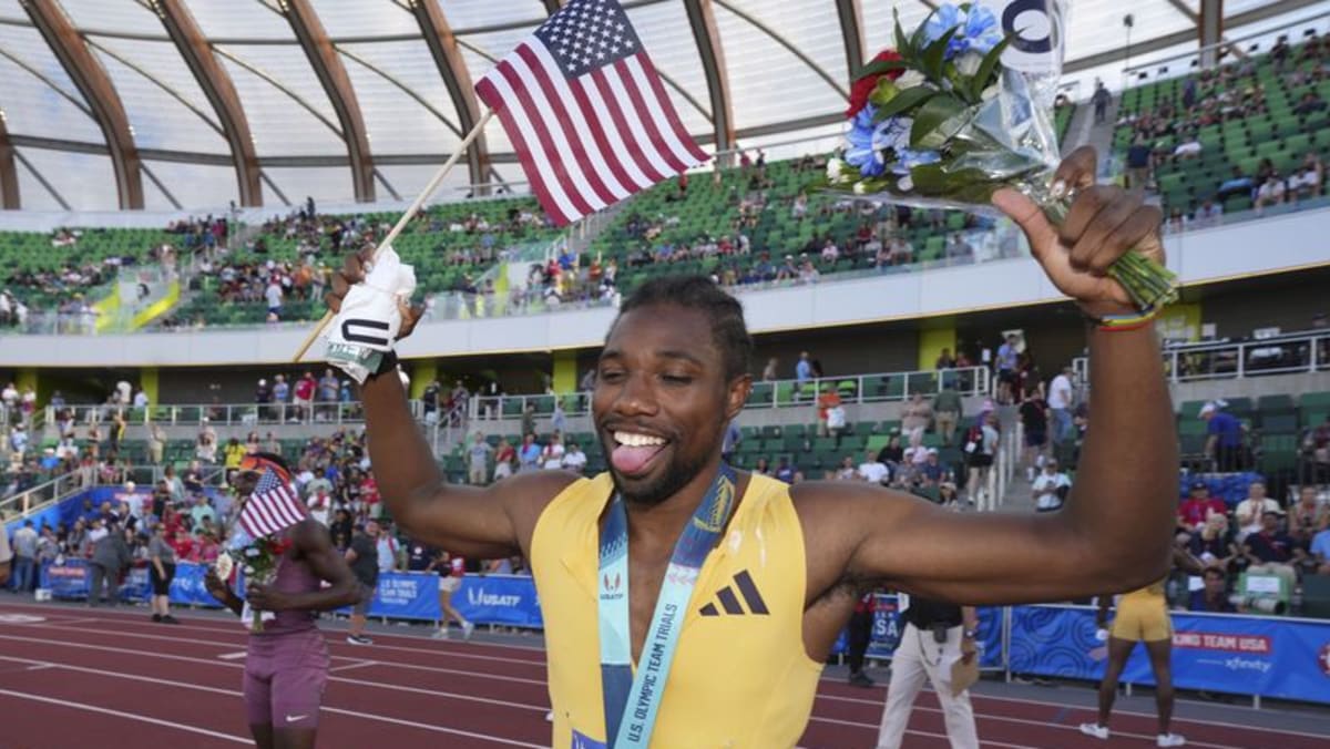 Lyles wins 200m in world lead, setting up Olympic double bid - CNA