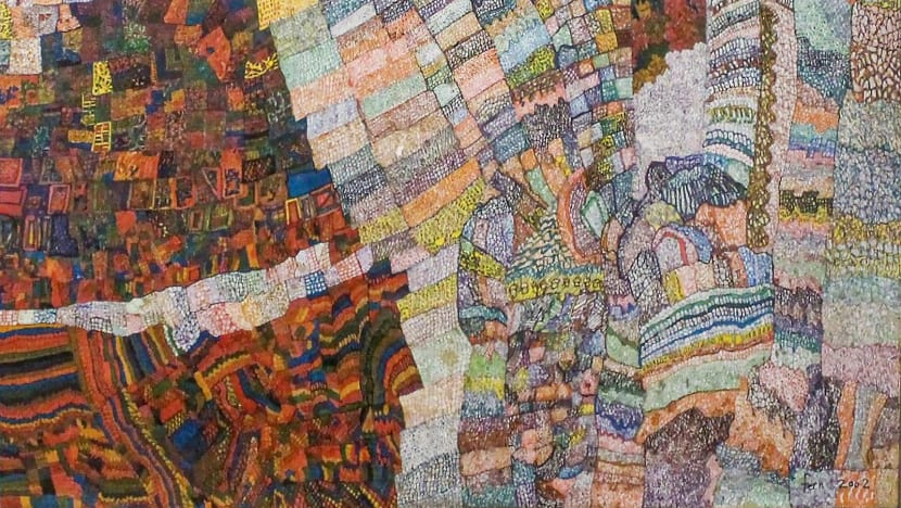 'I just feel happy': Artist with Down syndrome finds joy creating 'art from the heart' - CNA