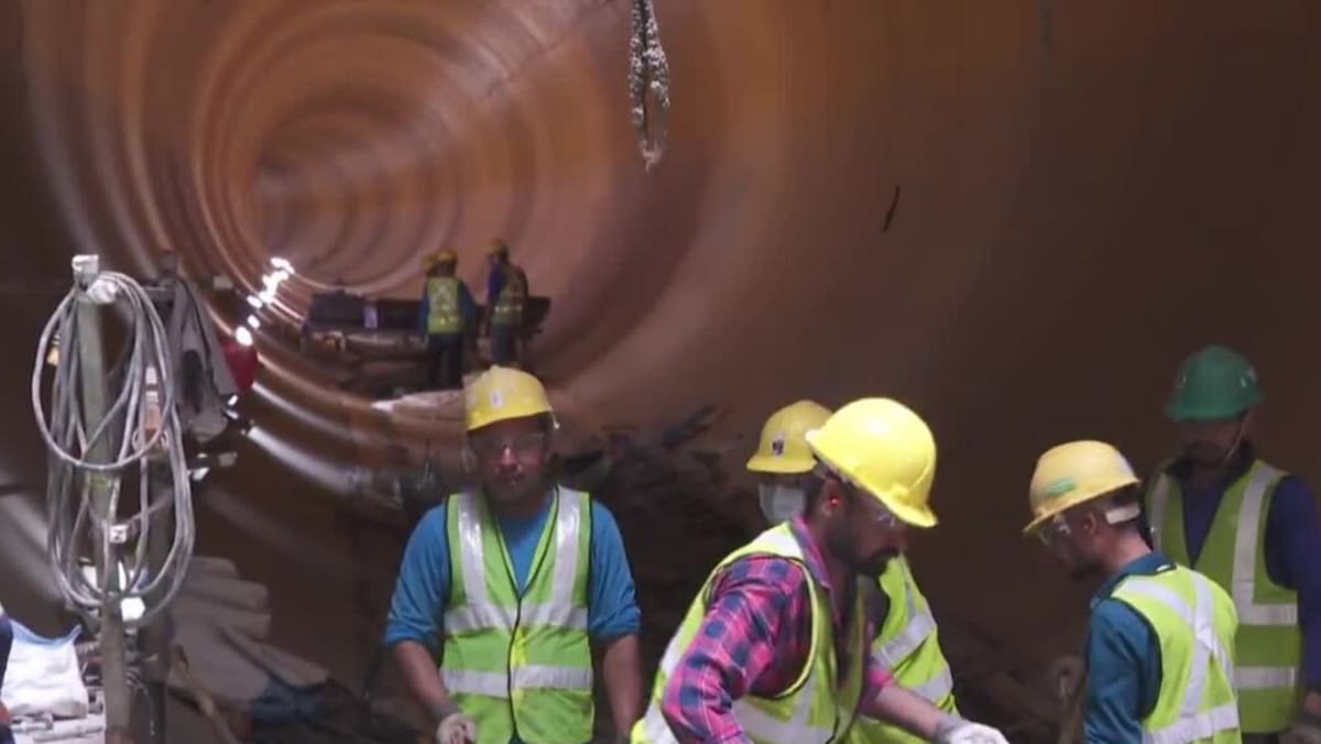 Kerja binaan Fasa 2 'lebuh raya' air kumbahan sudah siap - BERITA Mediacorp