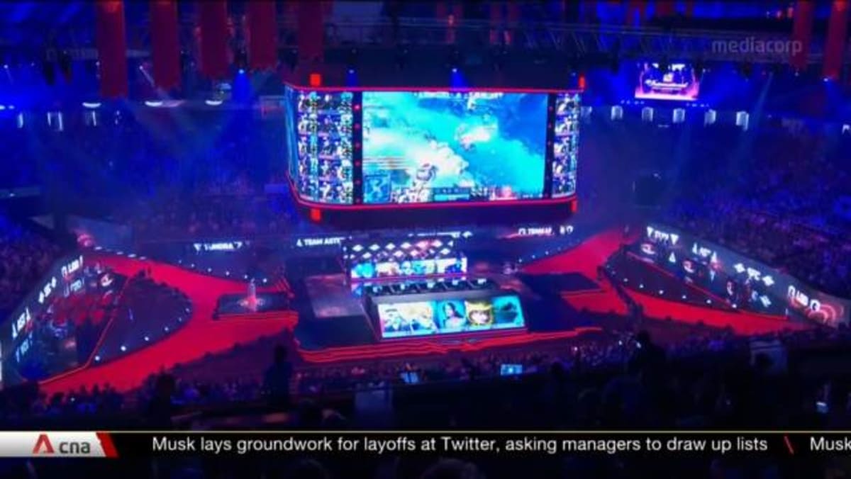 E-sports championship makes Southeast Asia debut in Singapore | Video - CNA