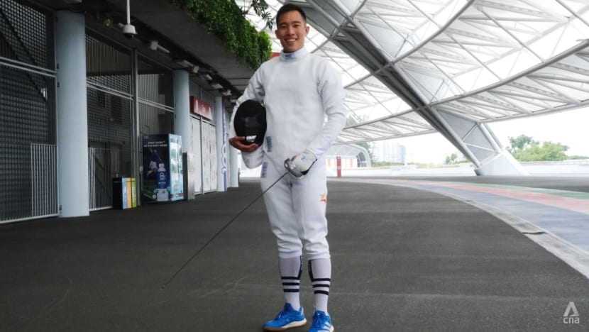 Fencing, swimming, running, shooting and horse-riding: This Singaporean ...