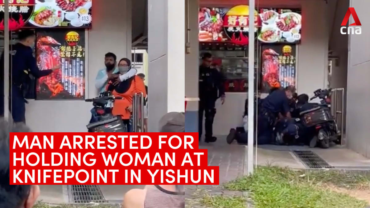 Knife Wielding Man Arrested After Holding Woman Hostage In Yishun