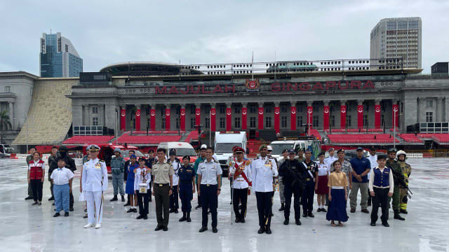 逾2100人将参与国庆检阅礼 精锐防卫表演首登政府大厦前大草场 - 8world