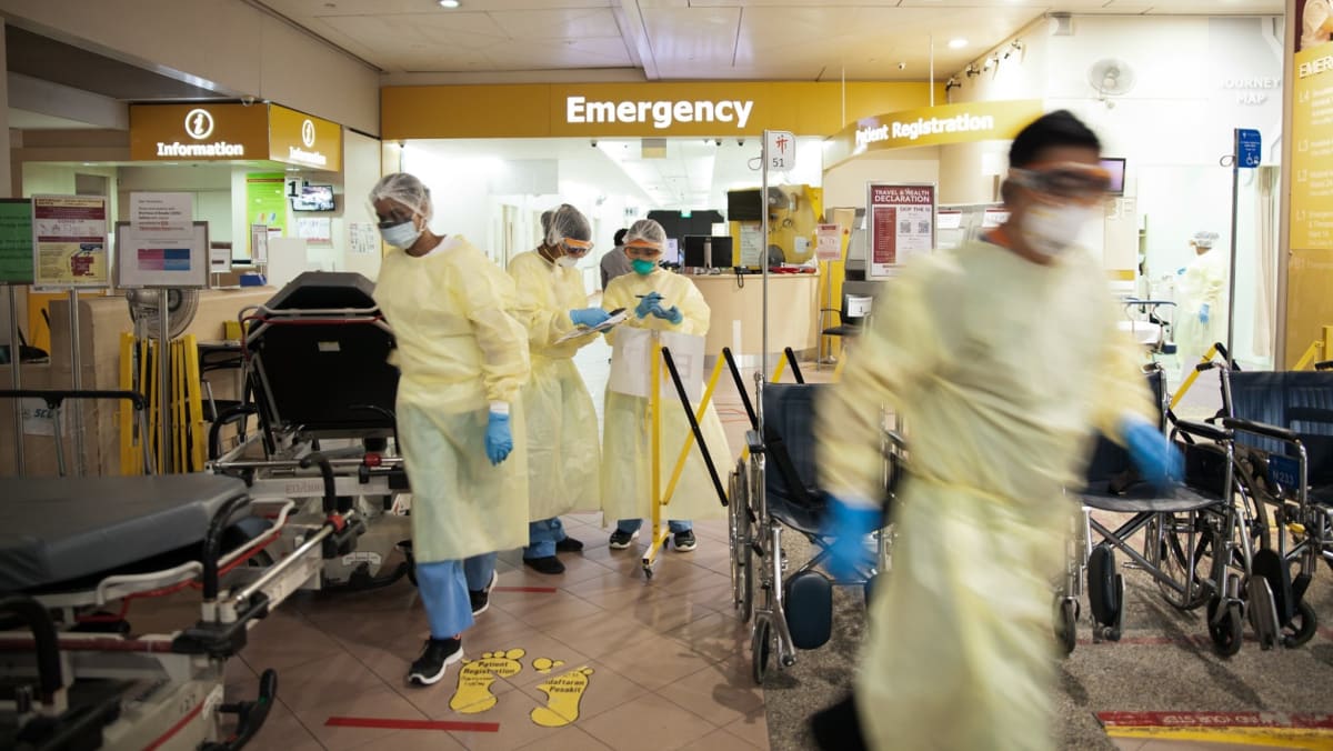 High number of patients at hospital emergency departments, most did not ...