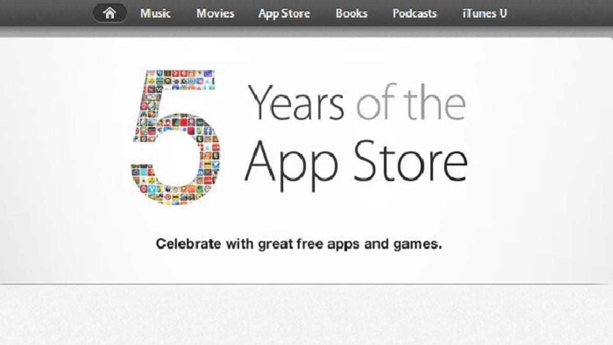 Free apps as Apple’s App Store turns 5 - TODAY