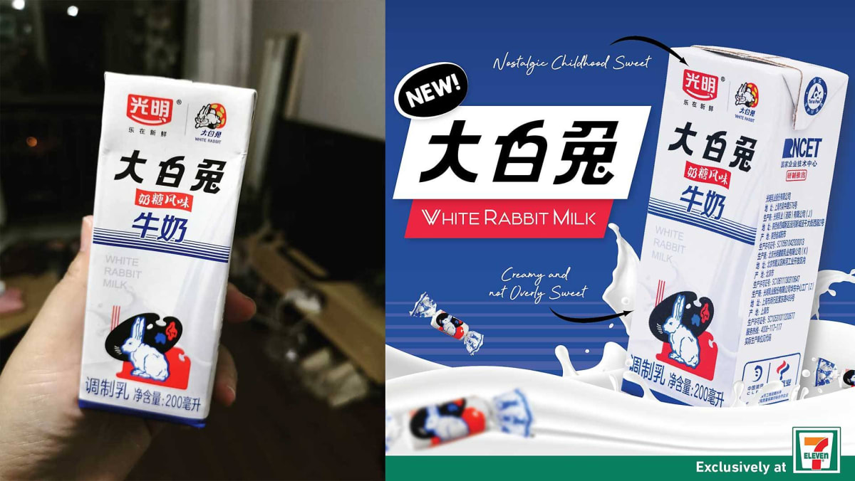 White Rabbit Milk Drink Launching At 7-Eleven Outlets On Dec 16 - TODAY