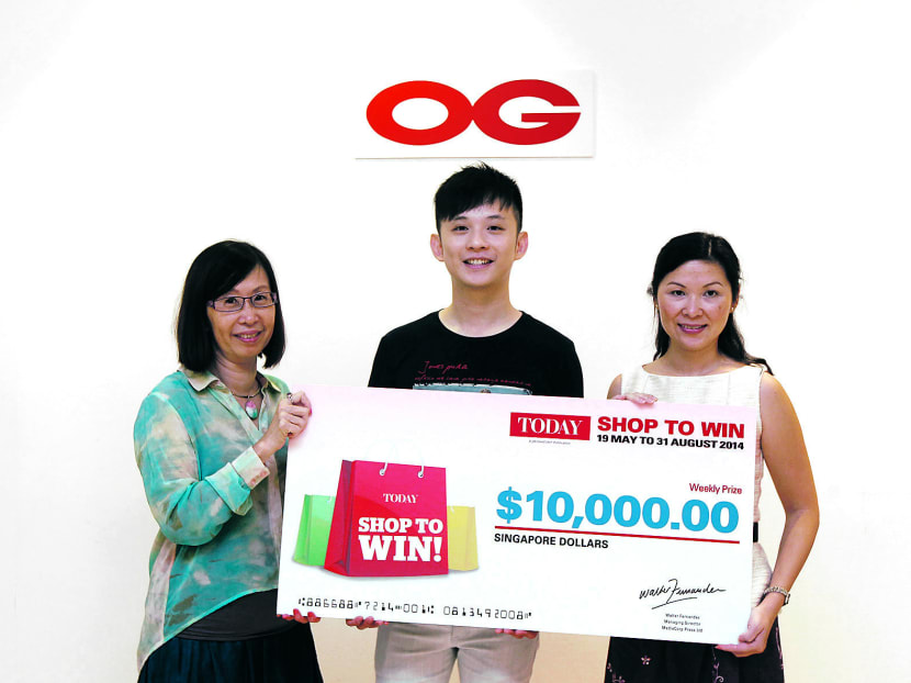 TODAY Shop to Win draw - TODAY