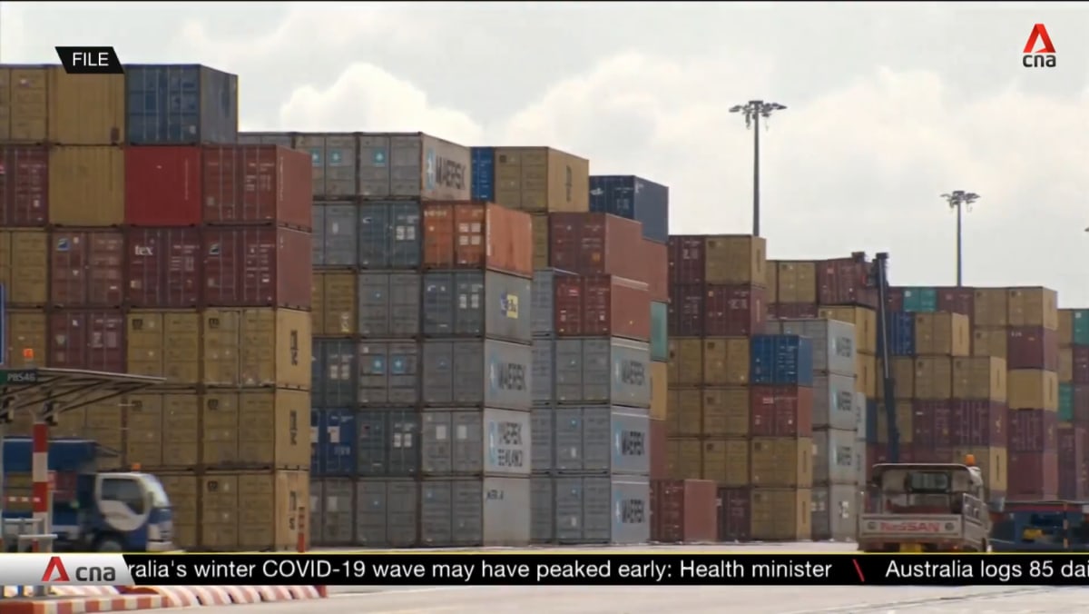 Shipping companies in Singapore face delays of up to five days as ...