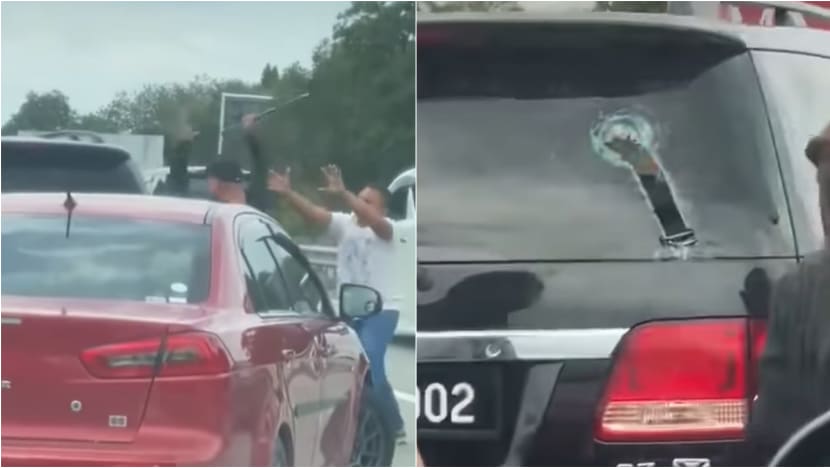 Singaporean fined in Malaysia after breaking motorist's car windshield ...