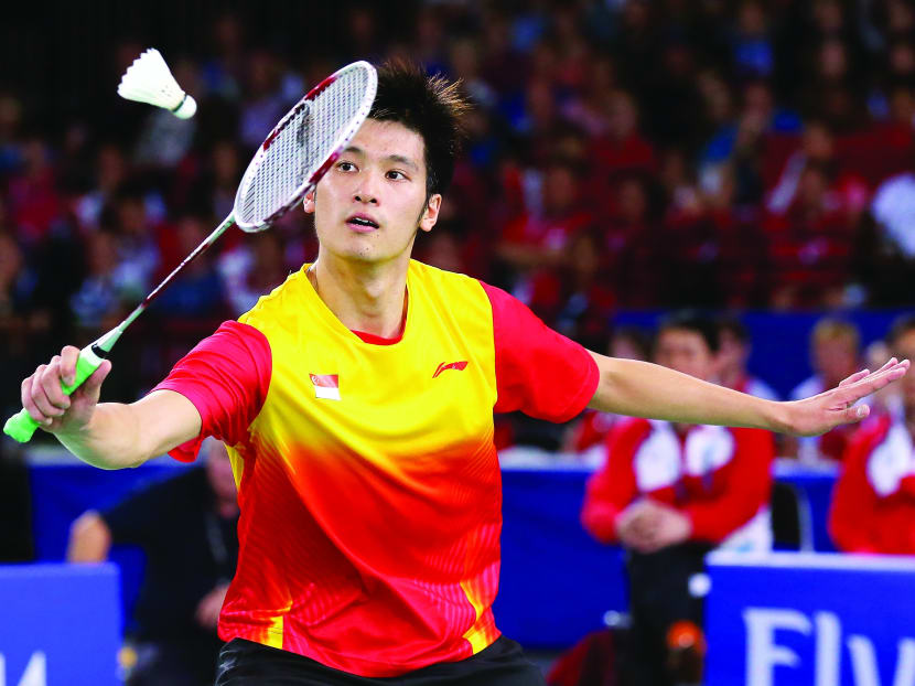 Derek Wong wins first match at OUE Singapore Open - TODAY